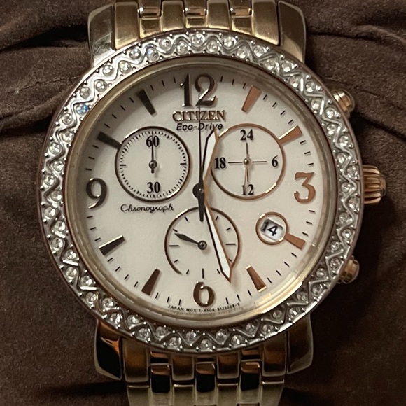Citizen | Accessories | Citizen Ecodrive Diamondaccent Goldtone ...